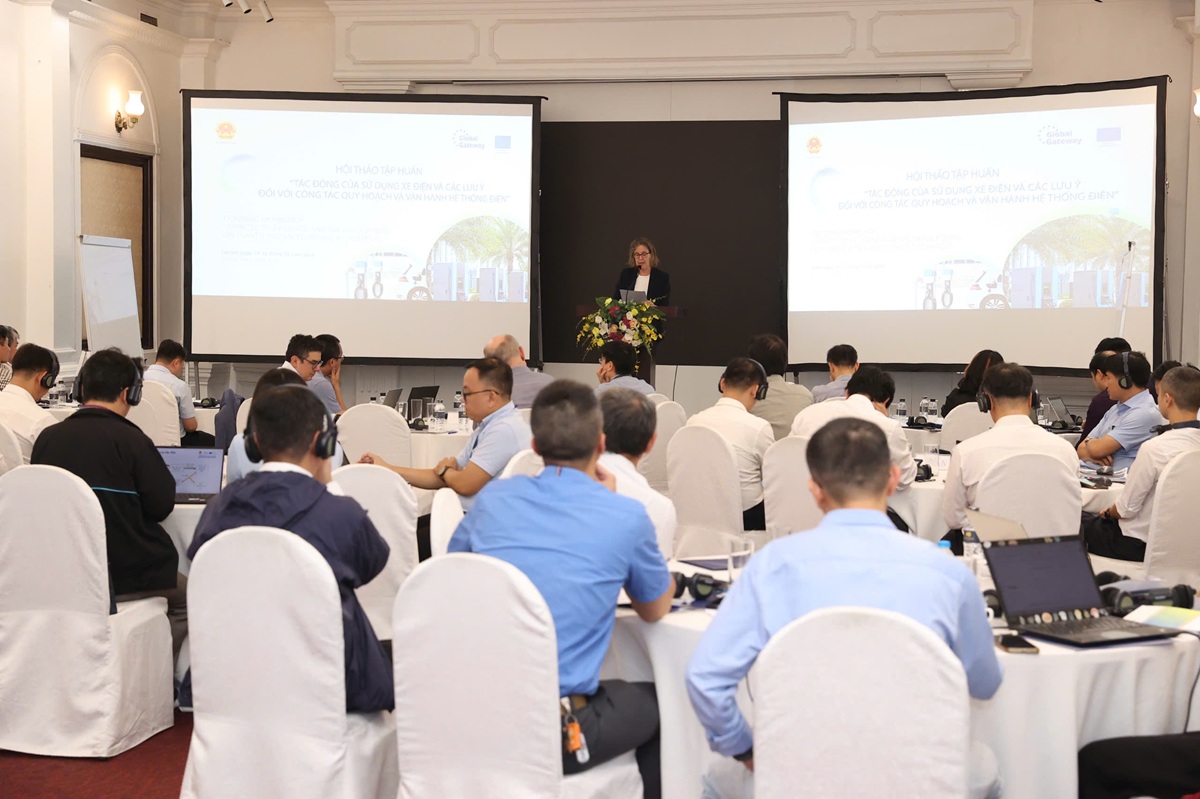 Training workshop on the impact of electric vehicle usage on the power ...